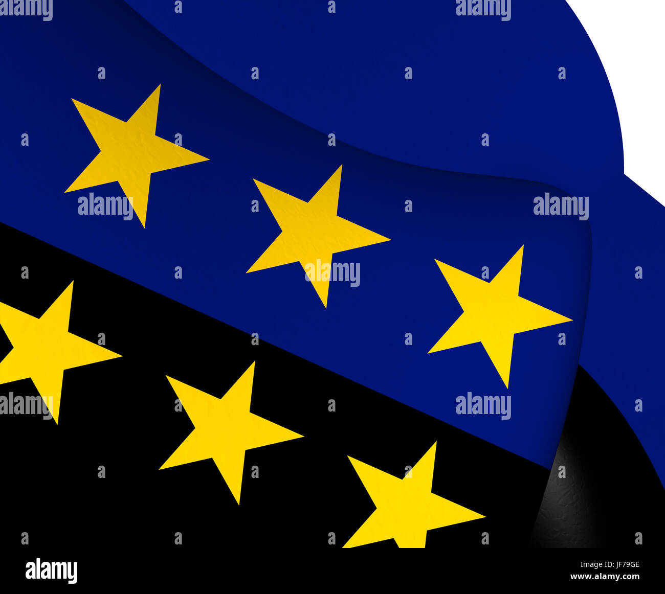 European Coal and Steel Community Flag Stock Photo - Alamy