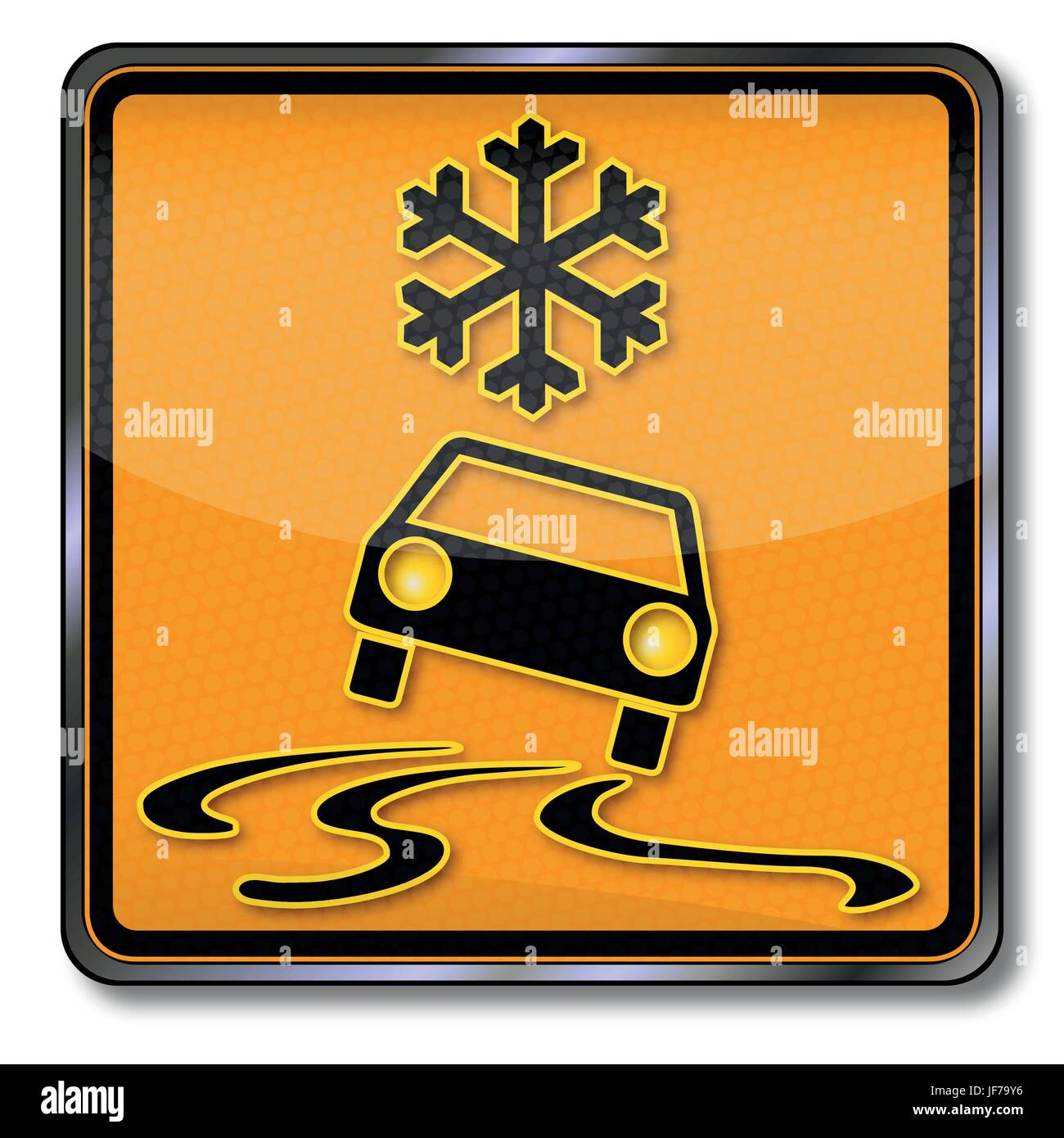 Warning sign danger sudden Stock Vector Images - Alamy