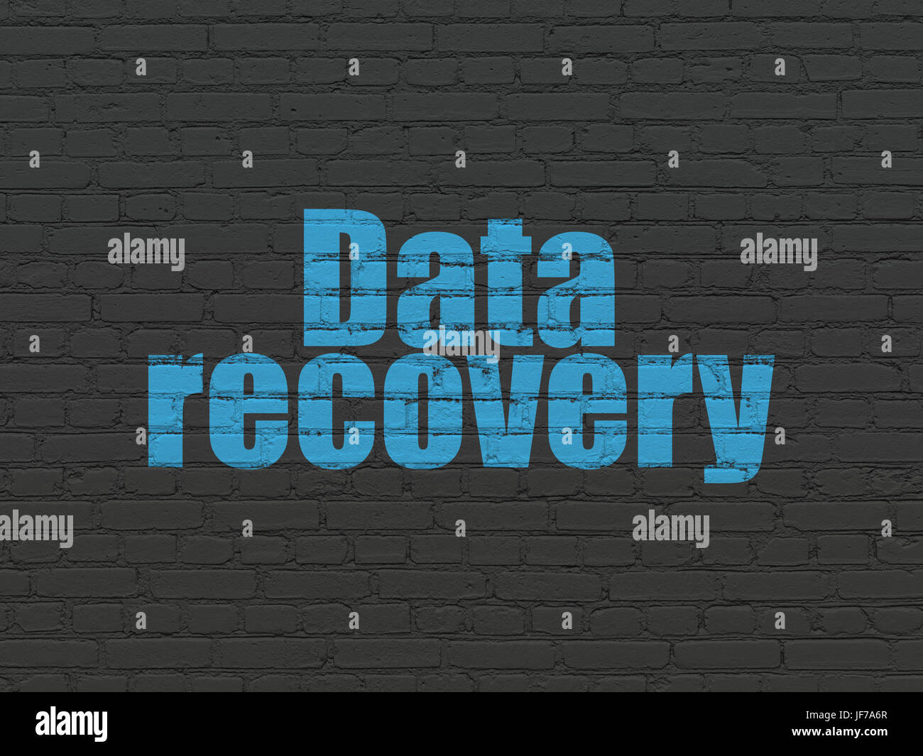 Data concept: Data Recovery on wall background Stock Photo - Alamy