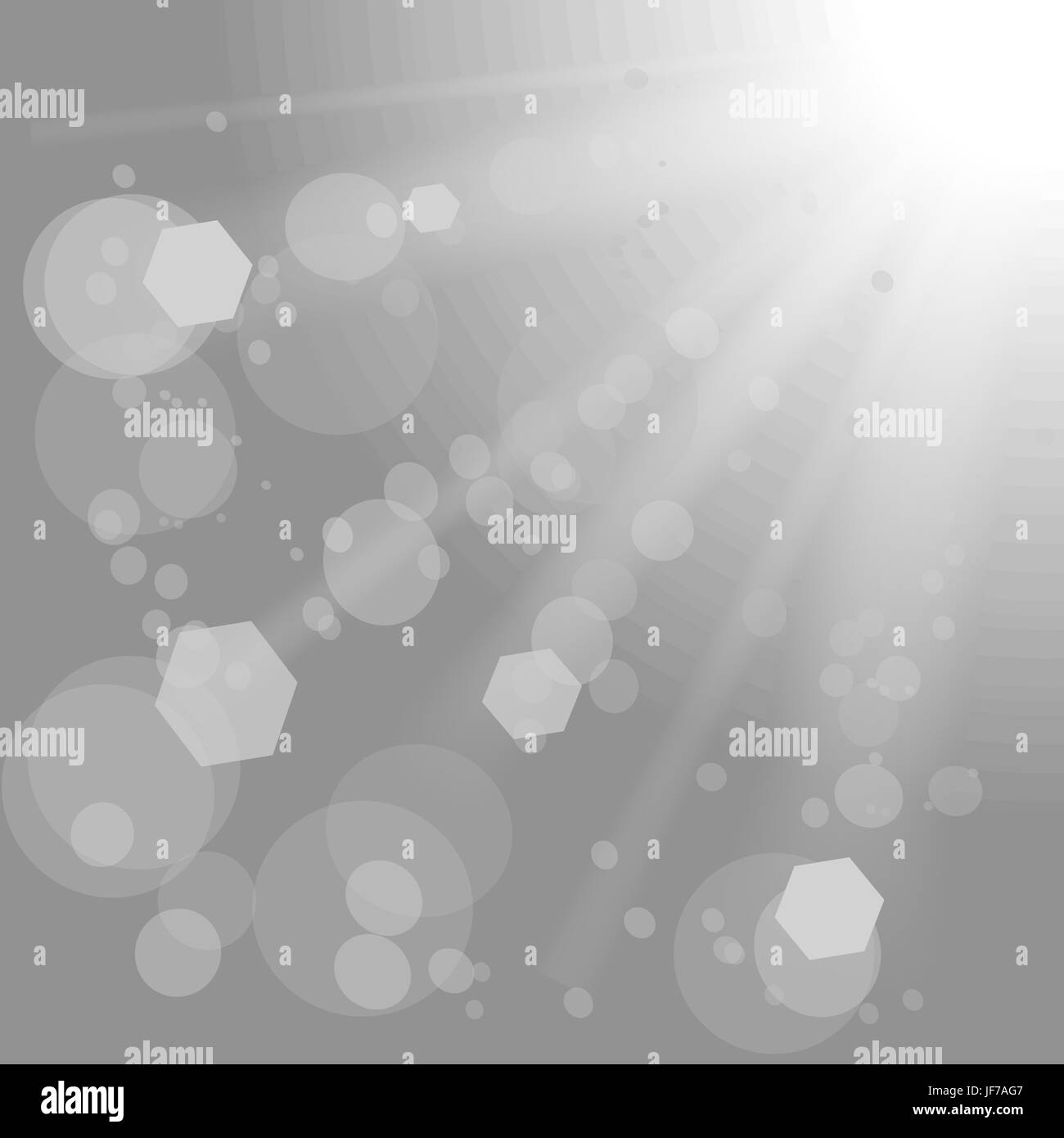 Grey Background with Sun Light. Sky Sun Rays Stock Vector Image & Art ...