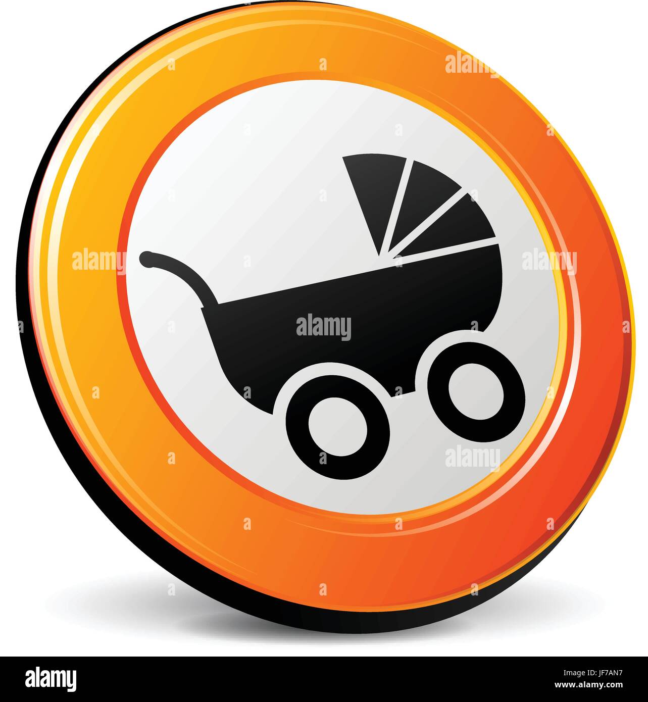 isolated, born, wheel, carriage, baby, button, stroller, sign, icon ...