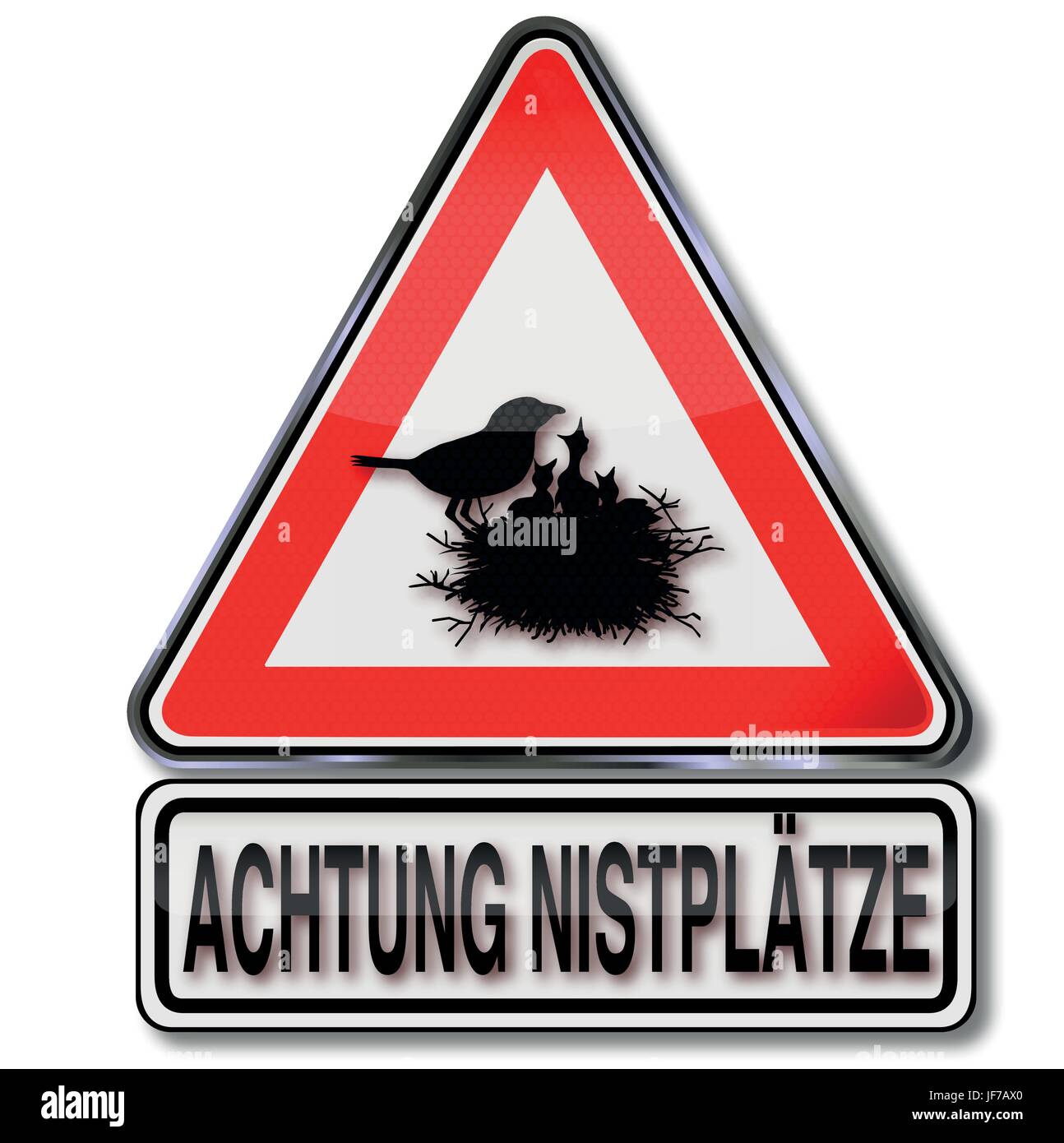 nest, birds protection, slip, danger, death, tree, emblem, science ...