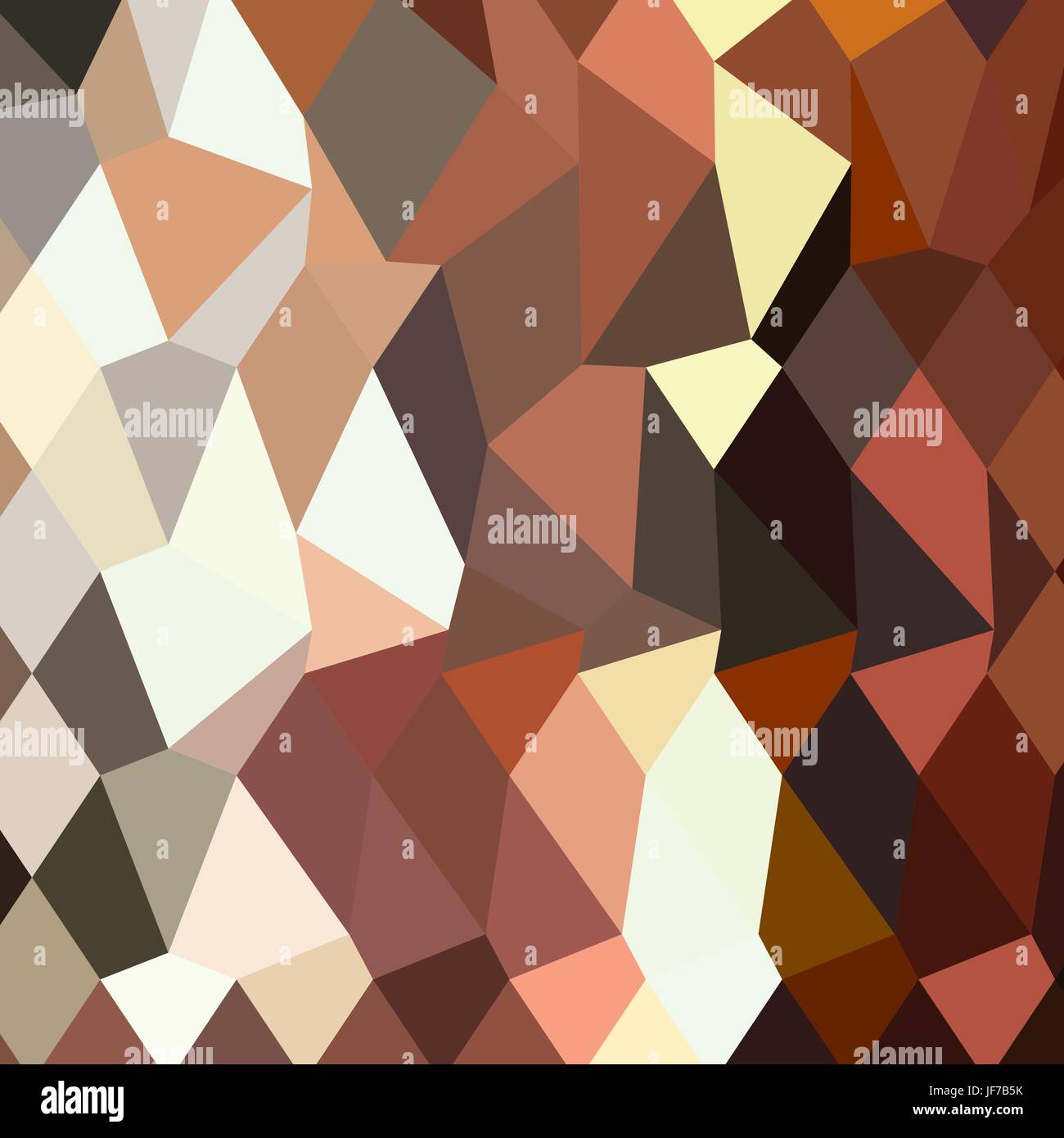 Burnt Sienna Abstract Low Polygon Background Stock Vector Image & Art ...