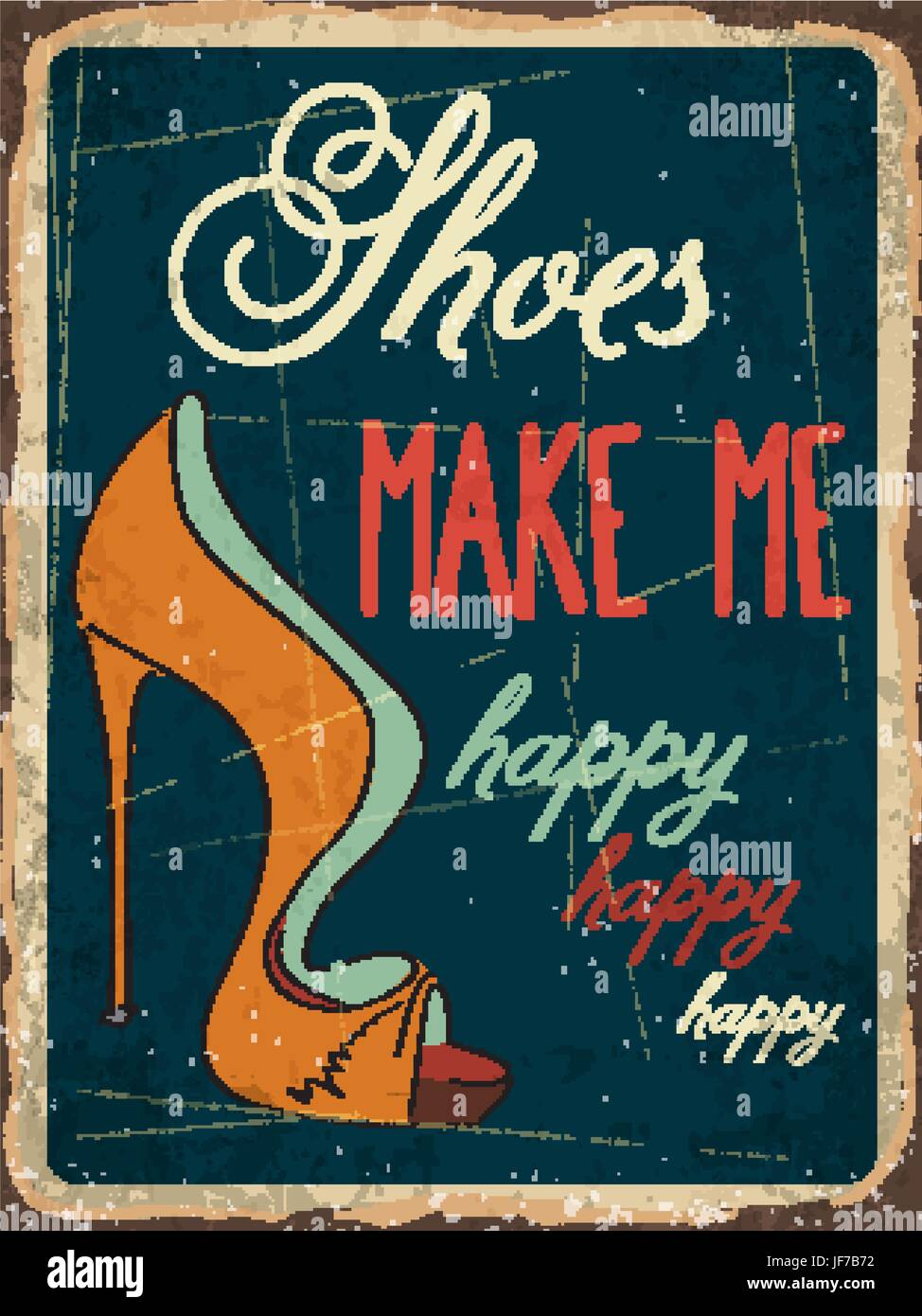 1940s shoes Stock Vector Images - Alamy