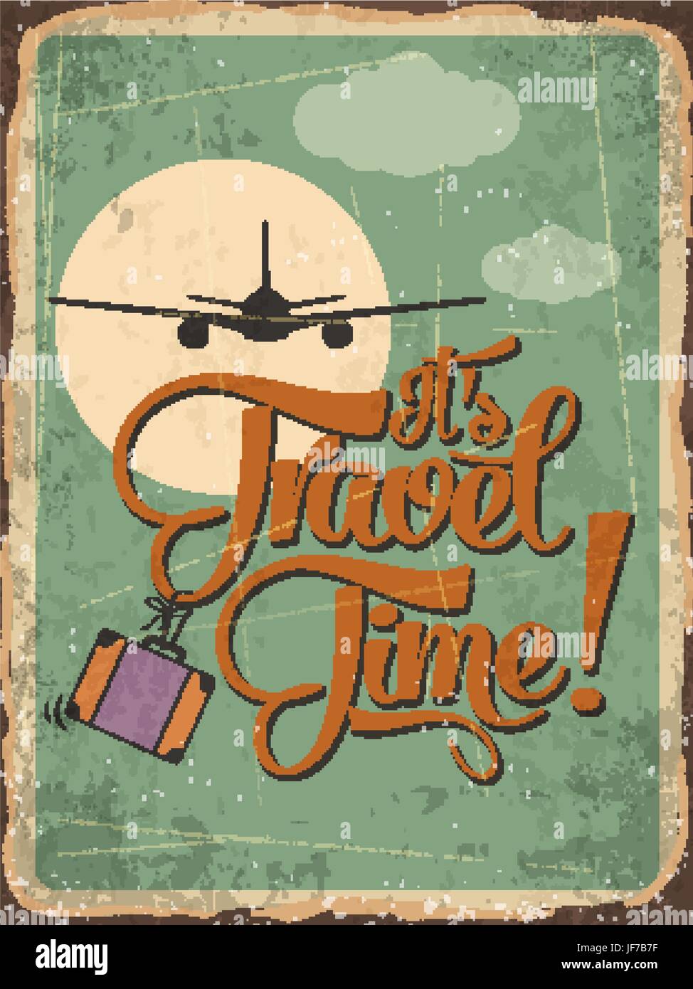 1960s plane Stock Vector Images - Alamy