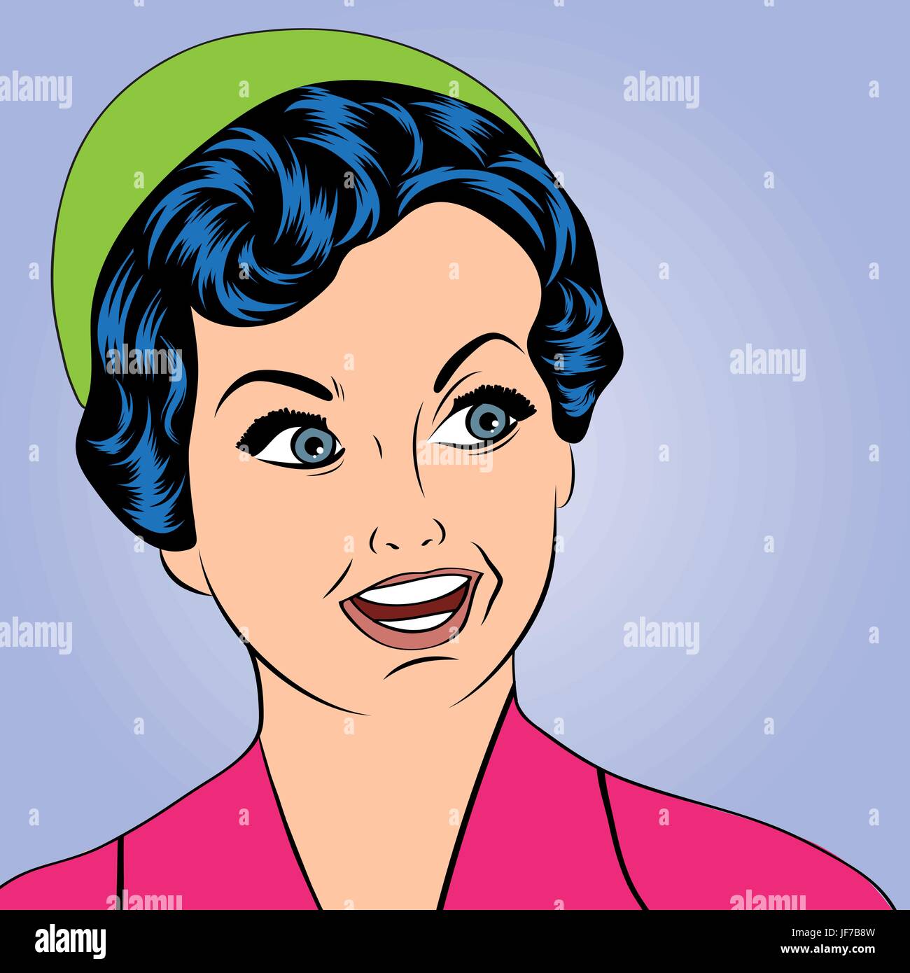 Retro comics hi-res stock photography and images - Alamy