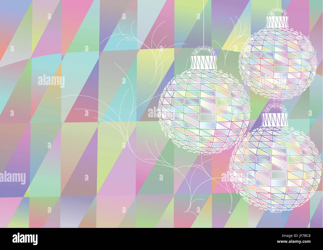 Multicolored bright shiny christmas Stock Vector Images - Alamy