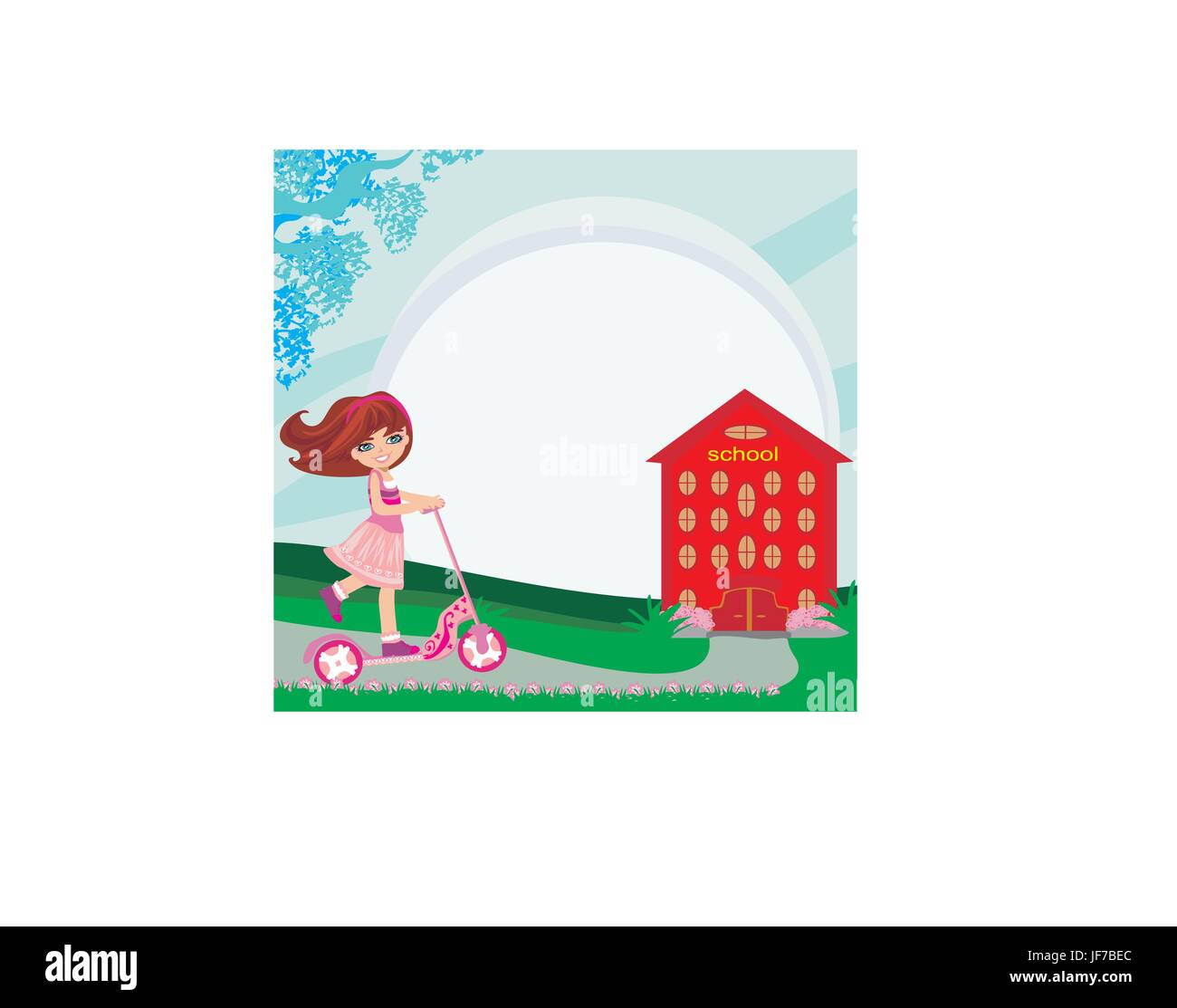 All girls school photo Cut Out Stock Images & Pictures - Alamy