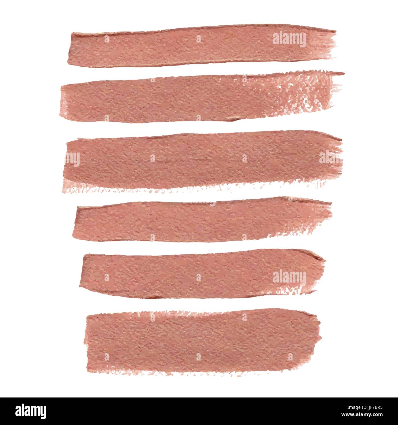 Bronze ink vector brush strokes Stock Vector Image & Art - Alamy