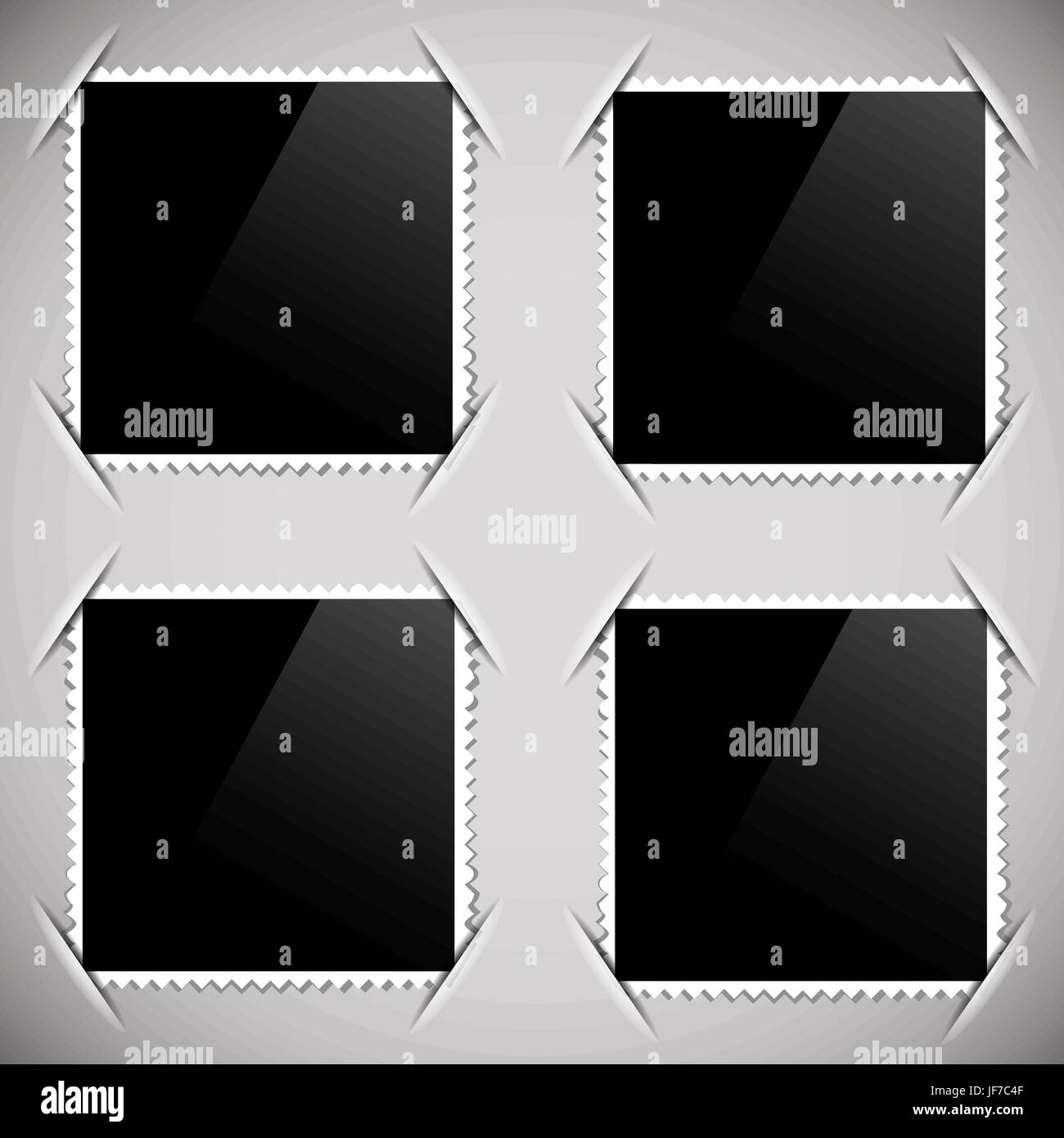 Blank movie frames Stock Vector Images - Alamy