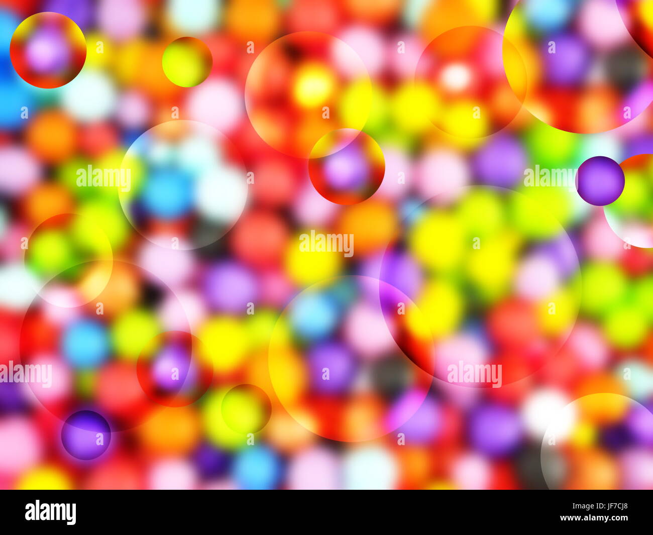 background with colored balls Stock Photo - Alamy