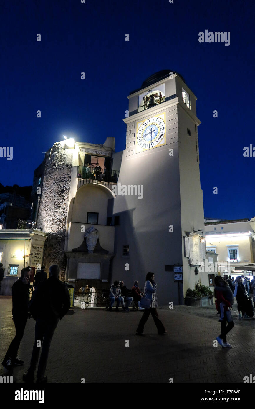 Piazzetta di capri hi-res stock photography and images - Alamy