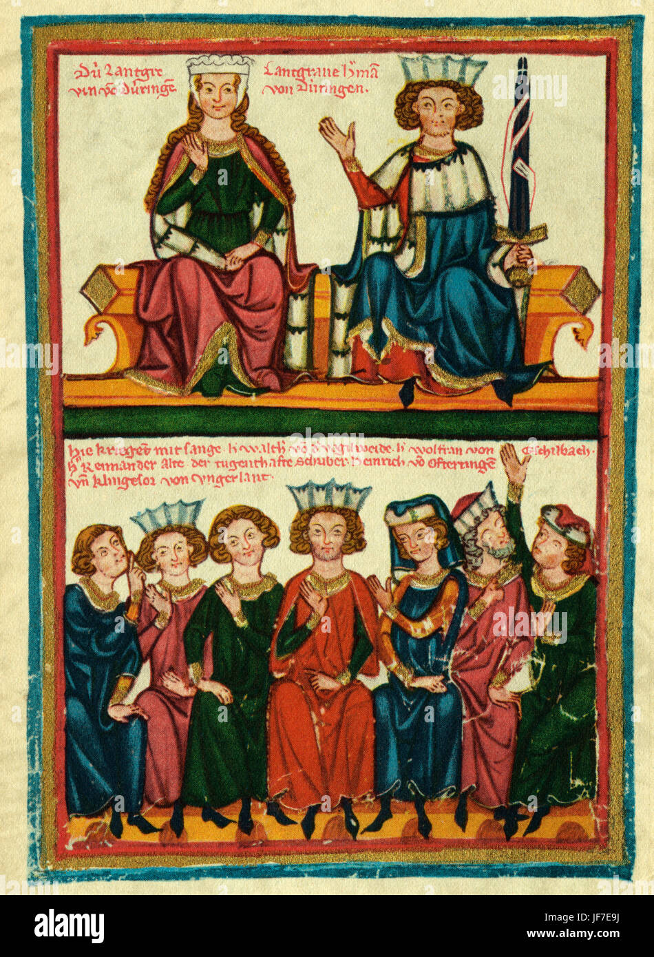 Medieval Courtly Love Stock Photos & Medieval Courtly Love Stock Images ...