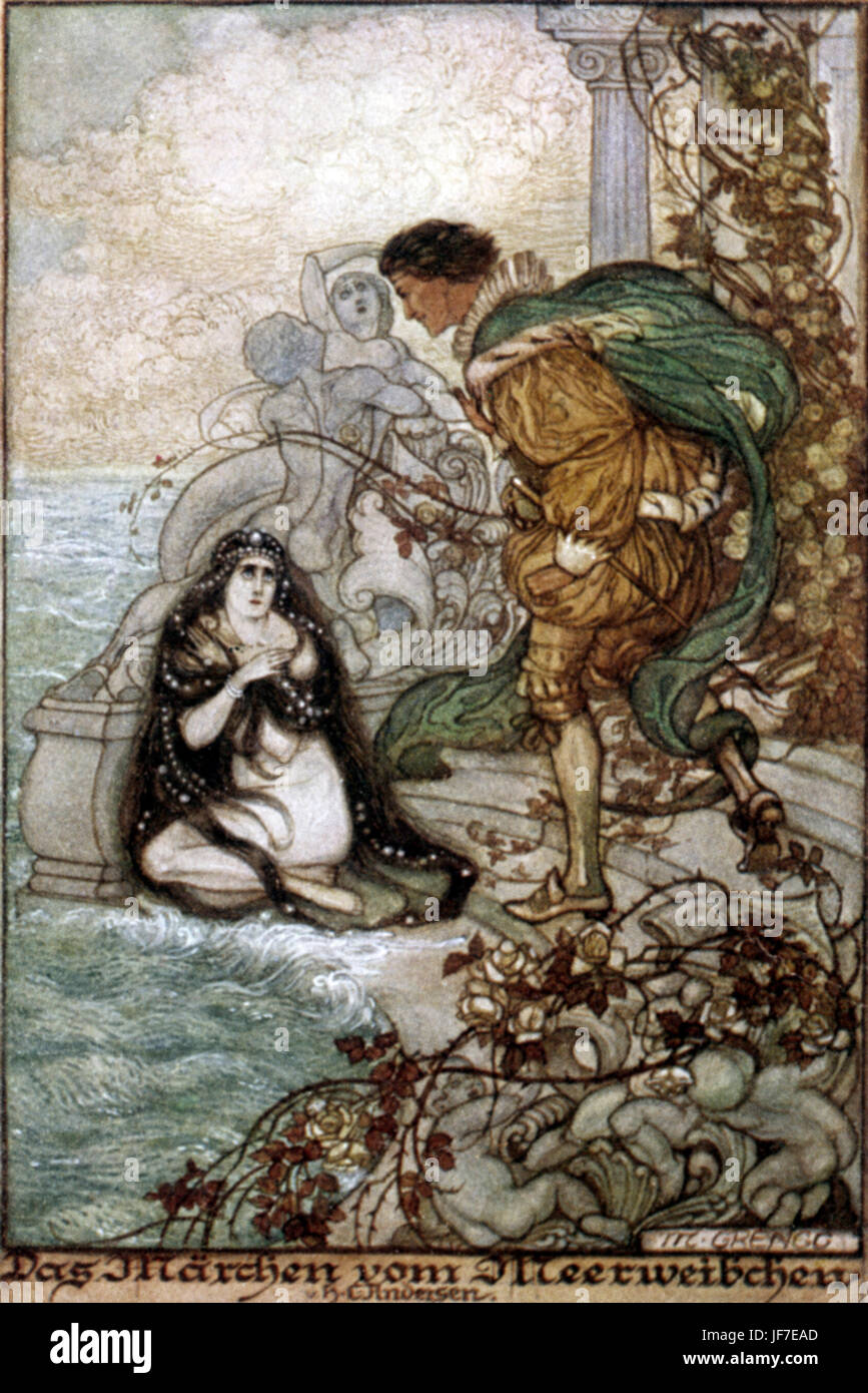 Printable The Little Mermaid Hans Christian Andersen