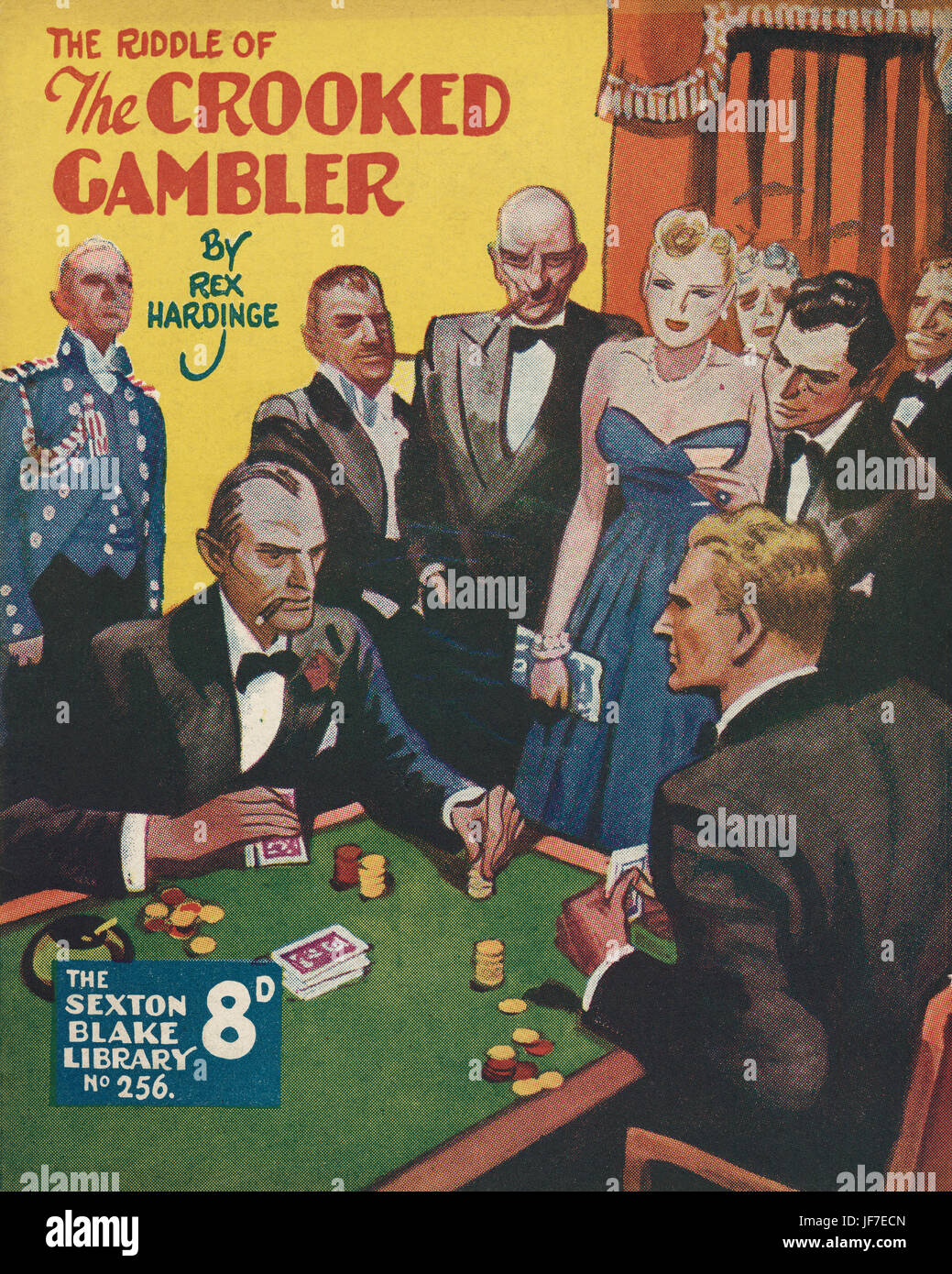 'The Riddle of the Crooked Gambler' by Rex Hardinge - book cover ...