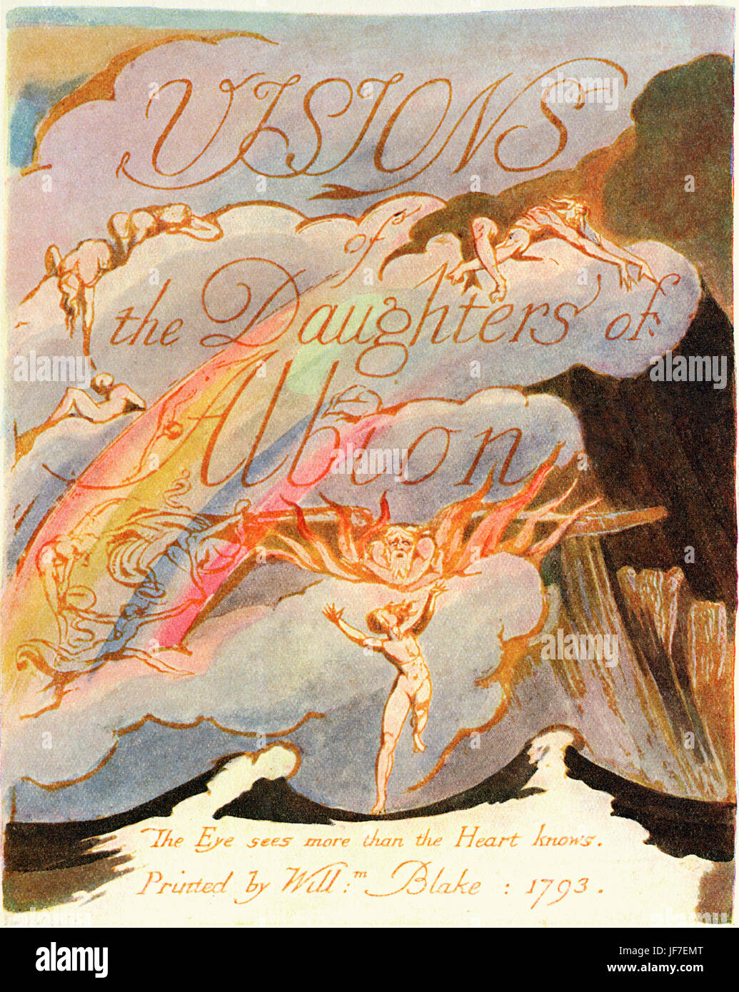 William blake visions daughters albion hi-res stock photography and ...