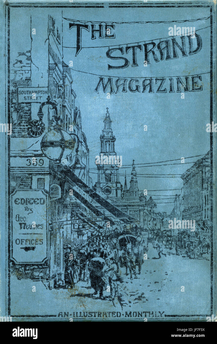 The Strand Magazine cover 1901 edition. An illustrated monthly Stock ...
