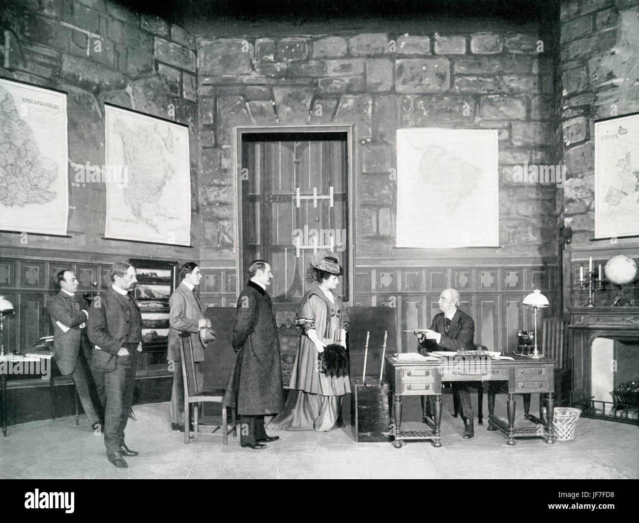 Sherlock Holmes a play by William Gillette, adapted by Pierre ...