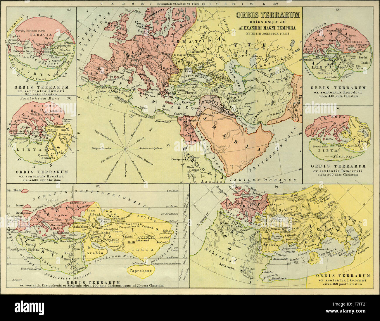 Maps world strabo hi-res stock photography and images - Alamy
