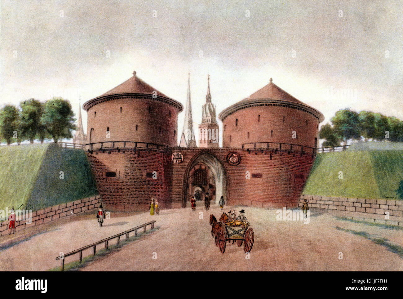 Steintor - stone gate at the end of Steinstrasse that was the main ...