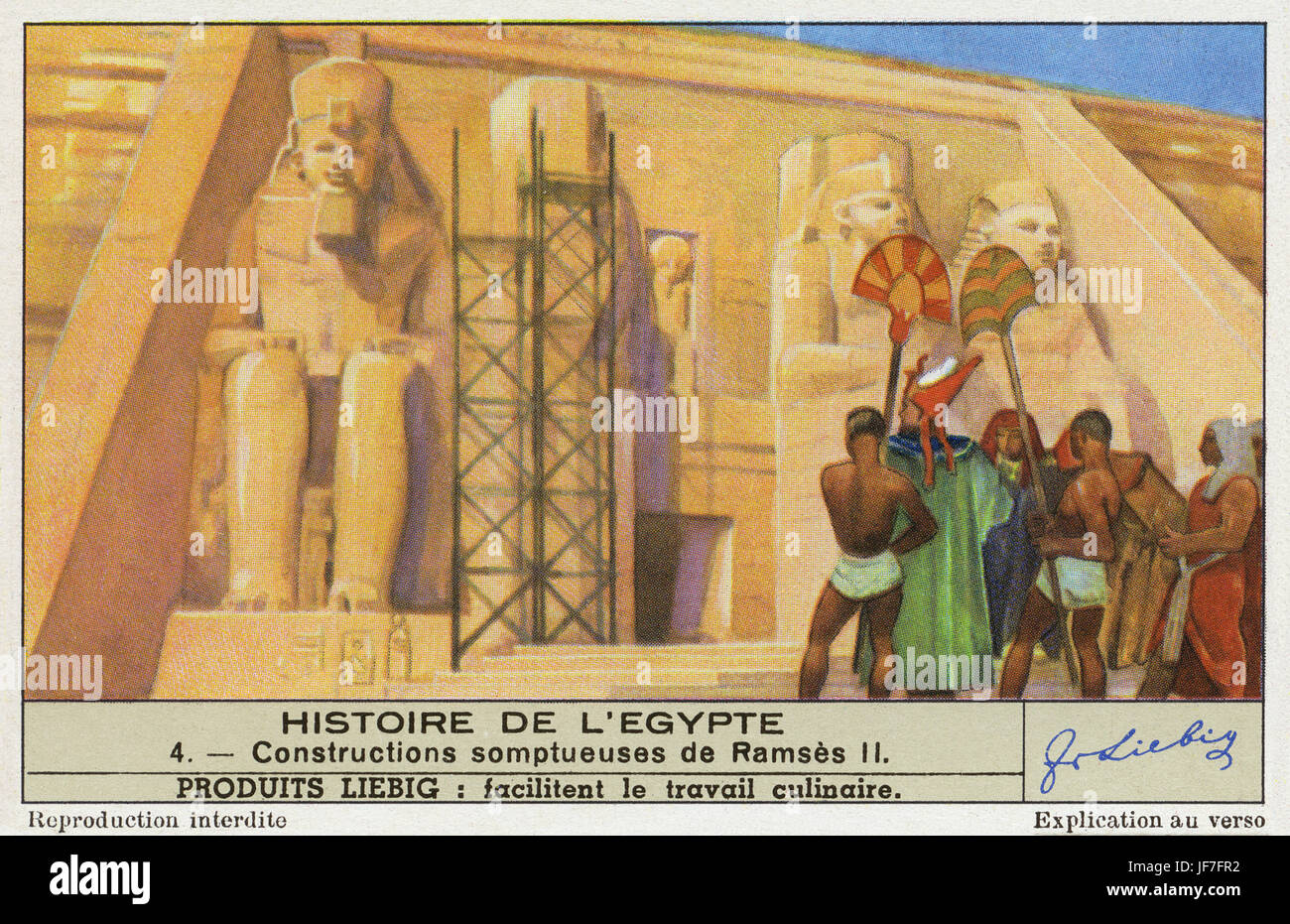 Pharoah Ramesses II/ Ramses II / Ramses constructed monuments such as ...