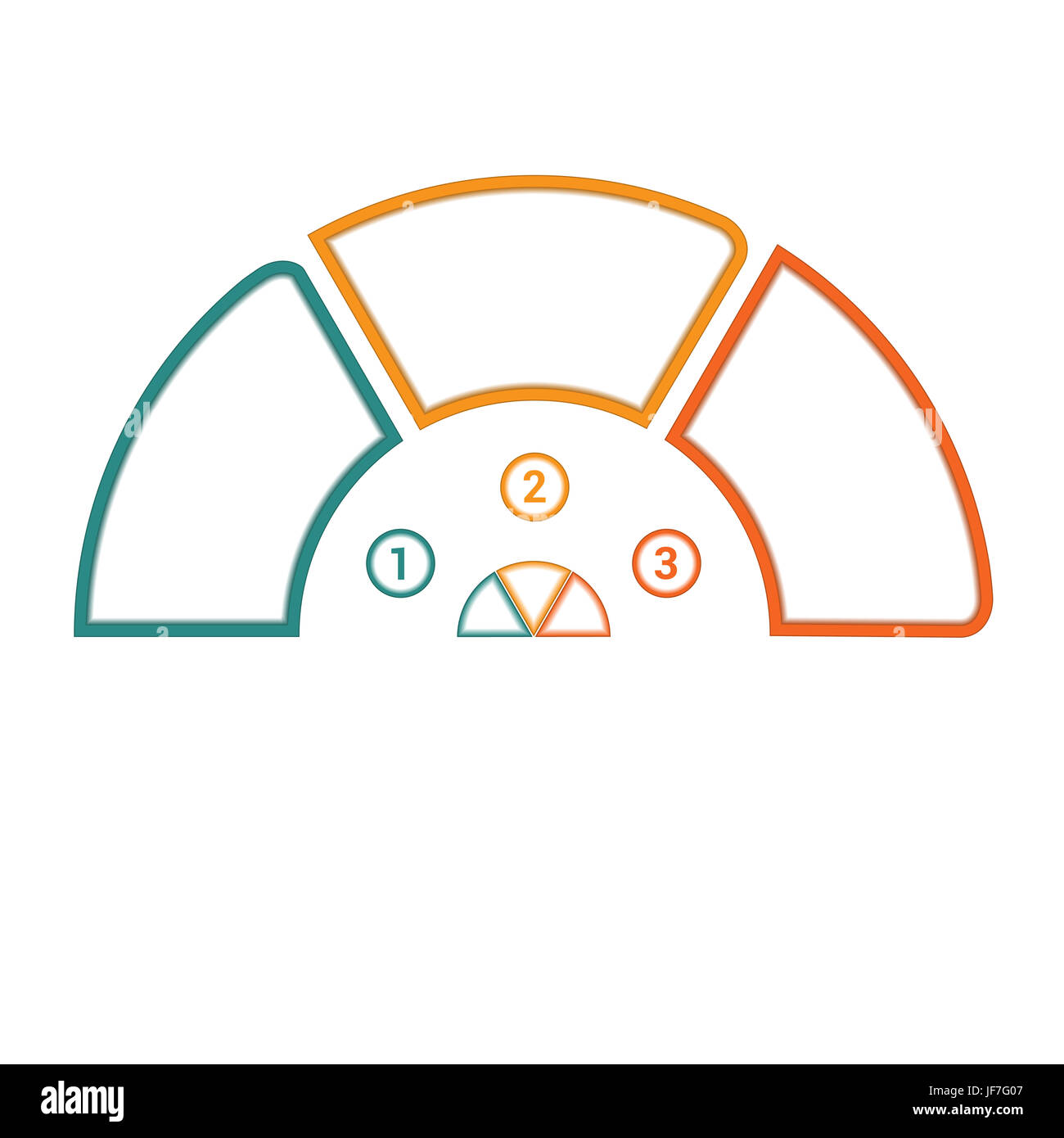 Semicircle template for design infographic hi-res stock photography and ...