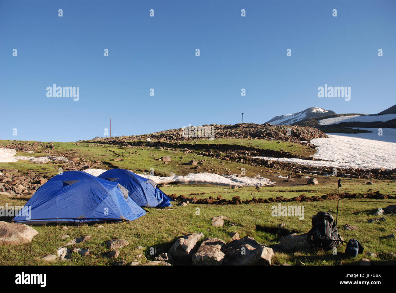 wild camping in the Geghama mountains of Armenia Stock Photo - Alamy