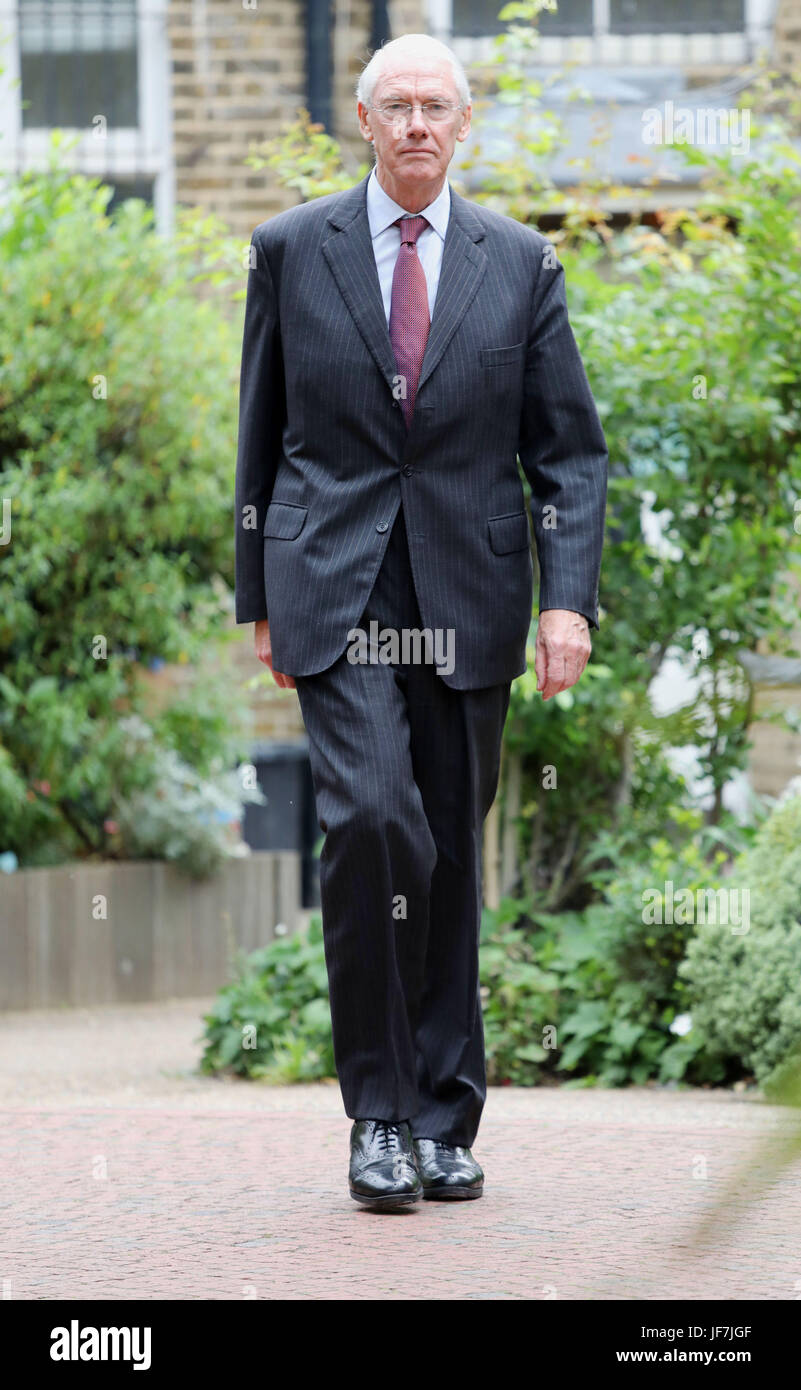 Retired court of appeal judge sir martin moore bick hi-res stock ...