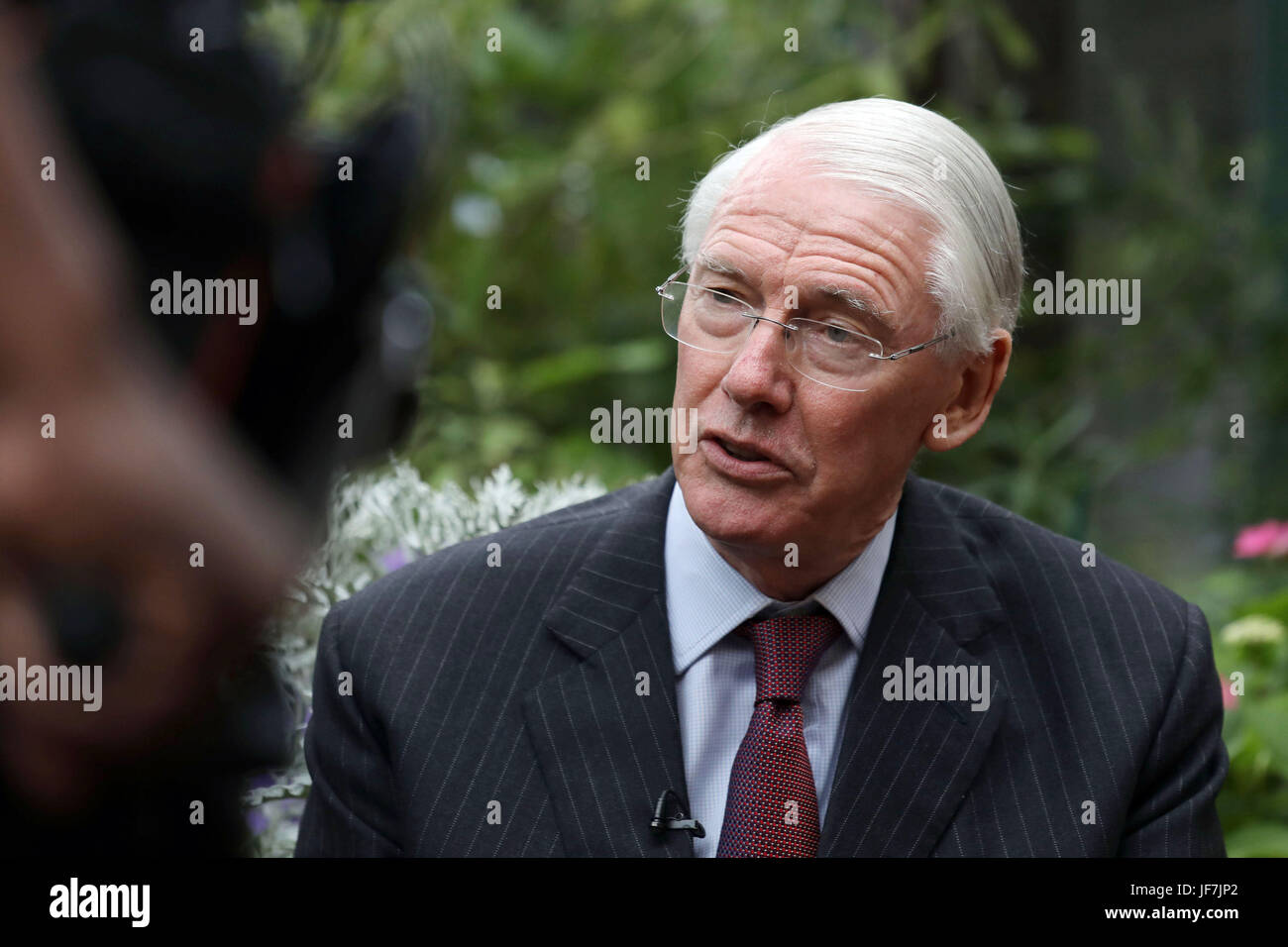 Retired court of appeal judge sir martin moore bick hi-res stock ...