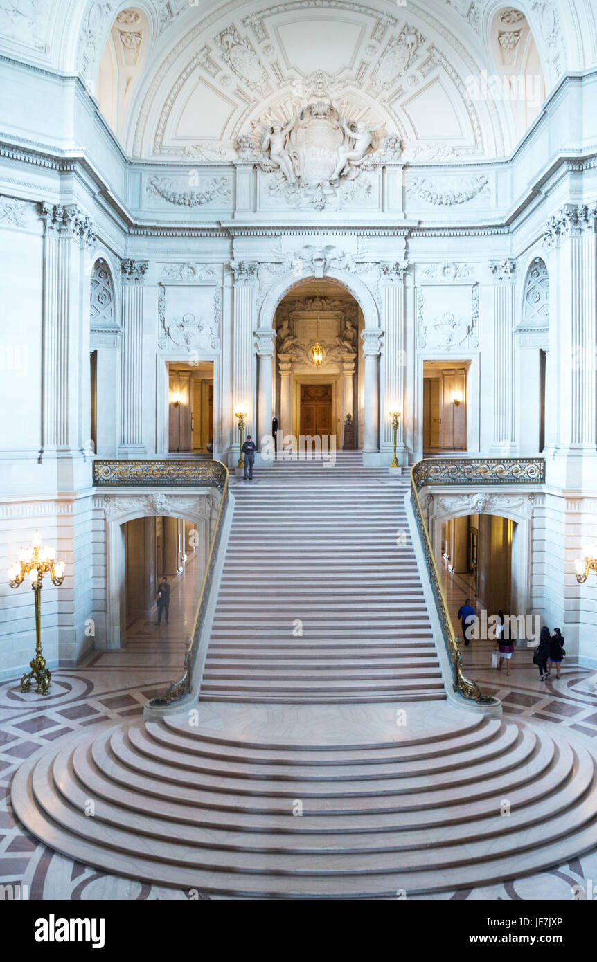 Interior San Francisco City Hall High Resolution Stock Photography and ...