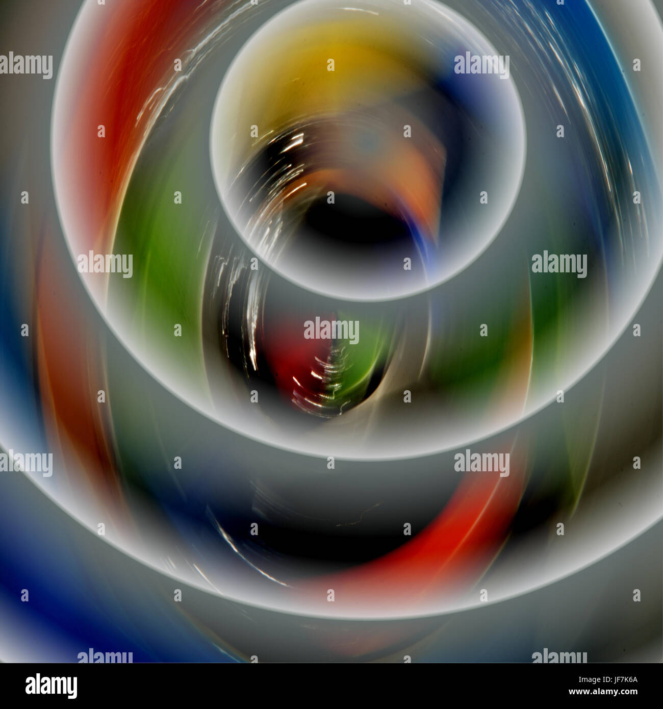 Digital art, abstract three-dimensional objects with soft lighting ...