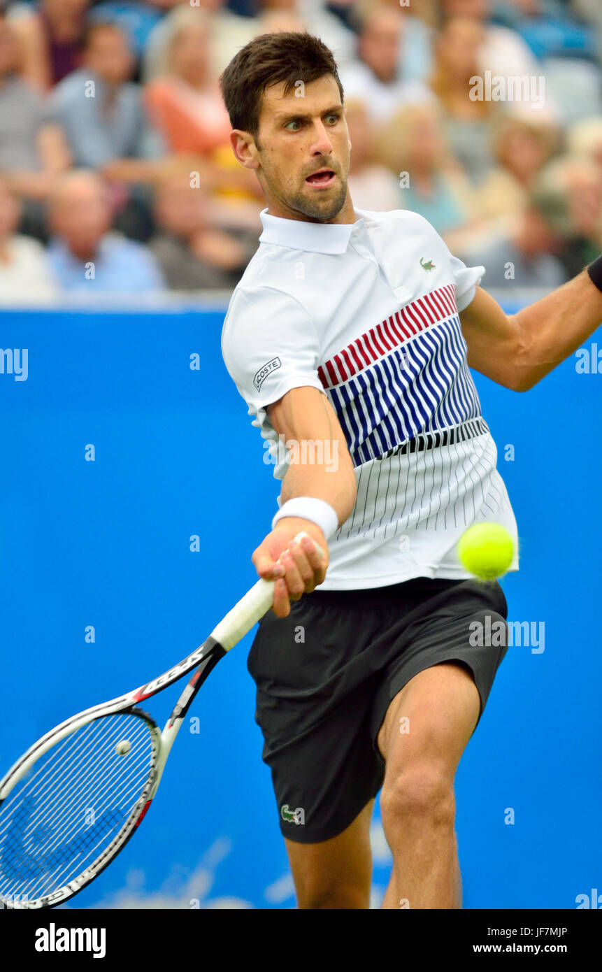 Novak djokovic forehand hi-res stock photography and images - Alamy