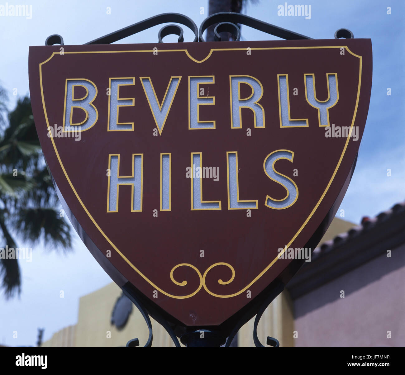 USA, California, Beverly Hill sign Stock Photo - Alamy