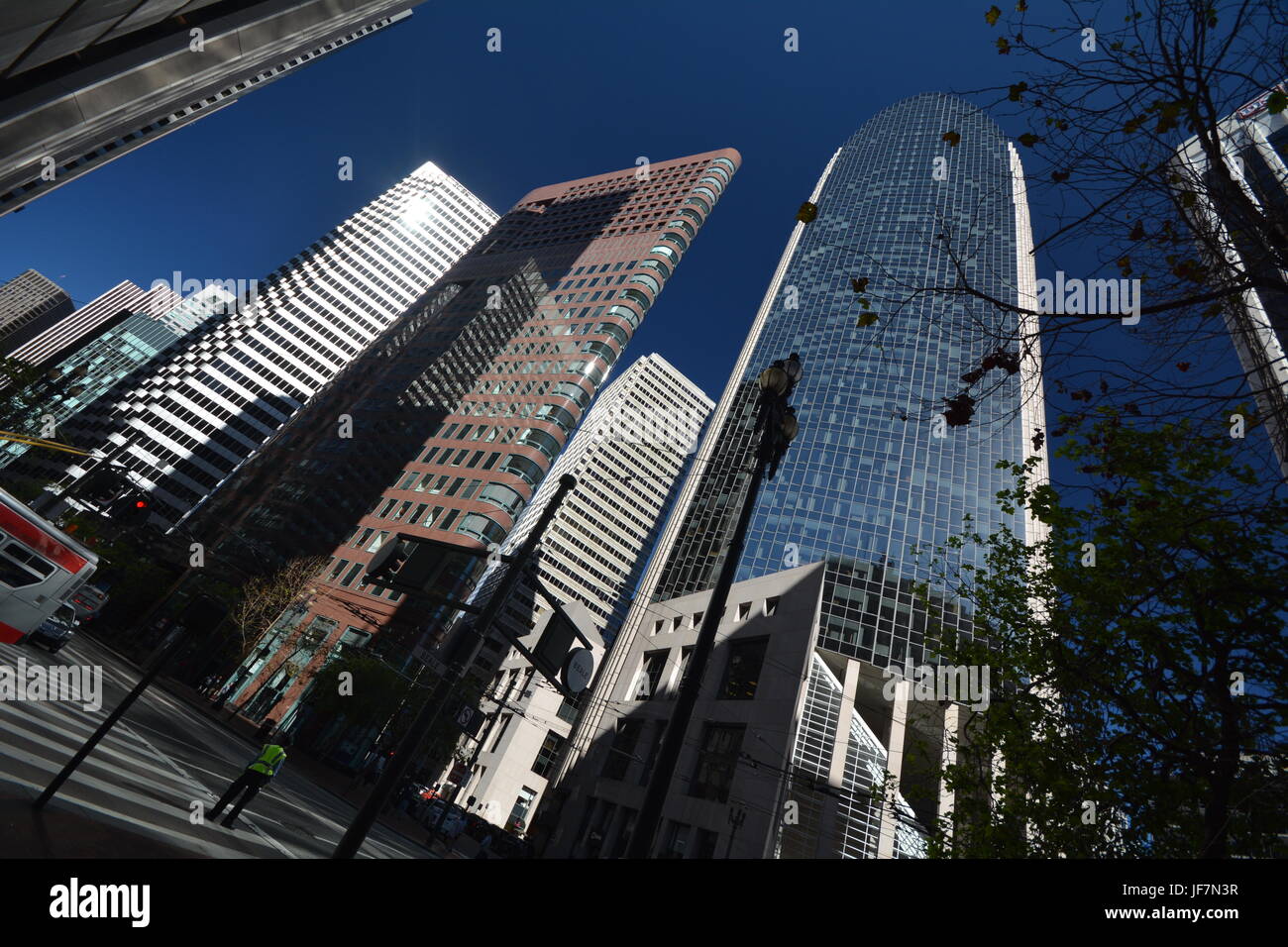 City Center of San Francisco from May 1, 2017, California USA Stock ...