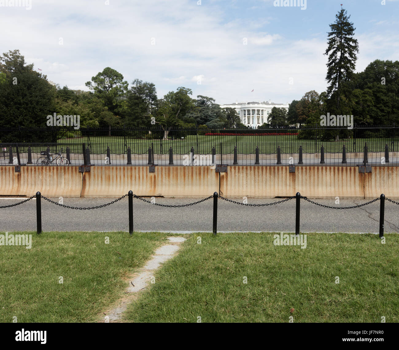 View of the White House, the residency of president of USA Stock Photo ...