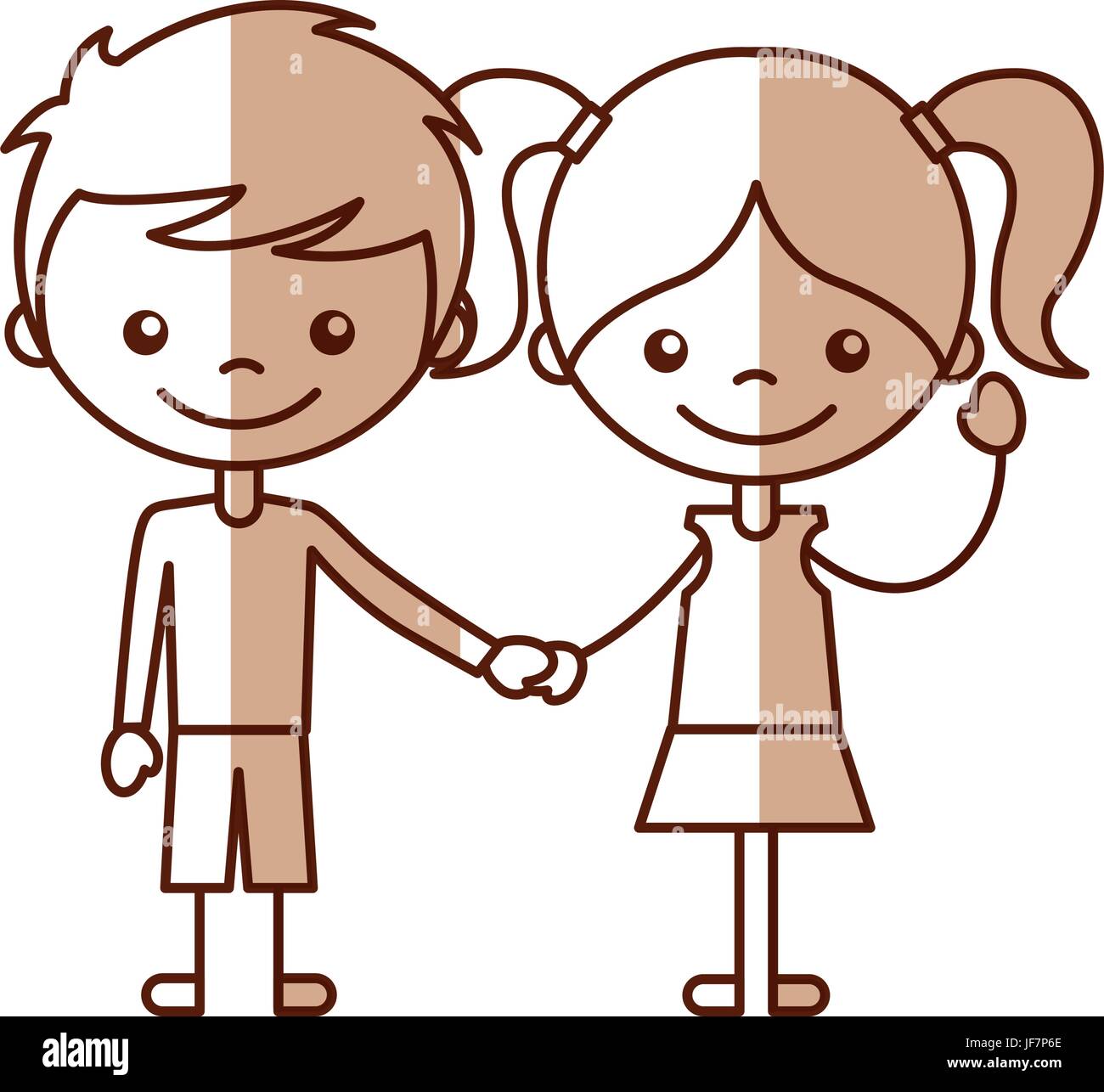 cute kids characters icon Stock Vector Image & Art - Alamy