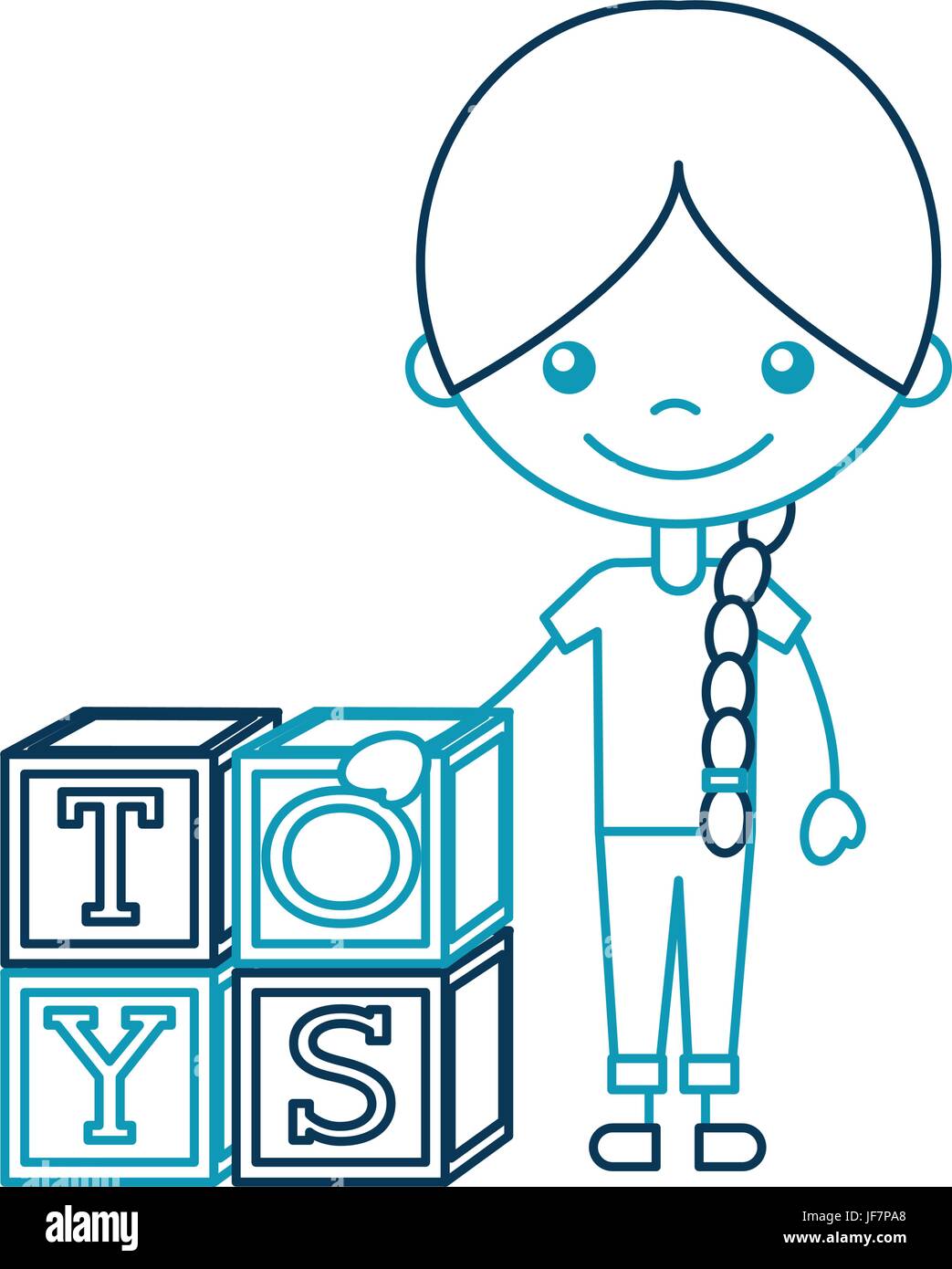 Character cubes Stock Vector Images - Alamy