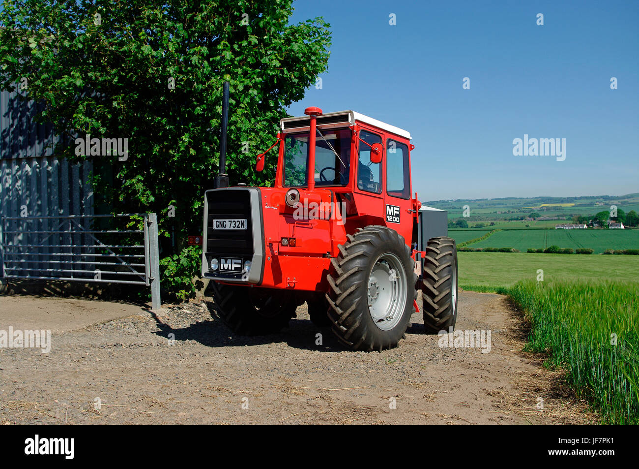 Massey Ferguson MF1200 Tractor Stock Photo - Alamy