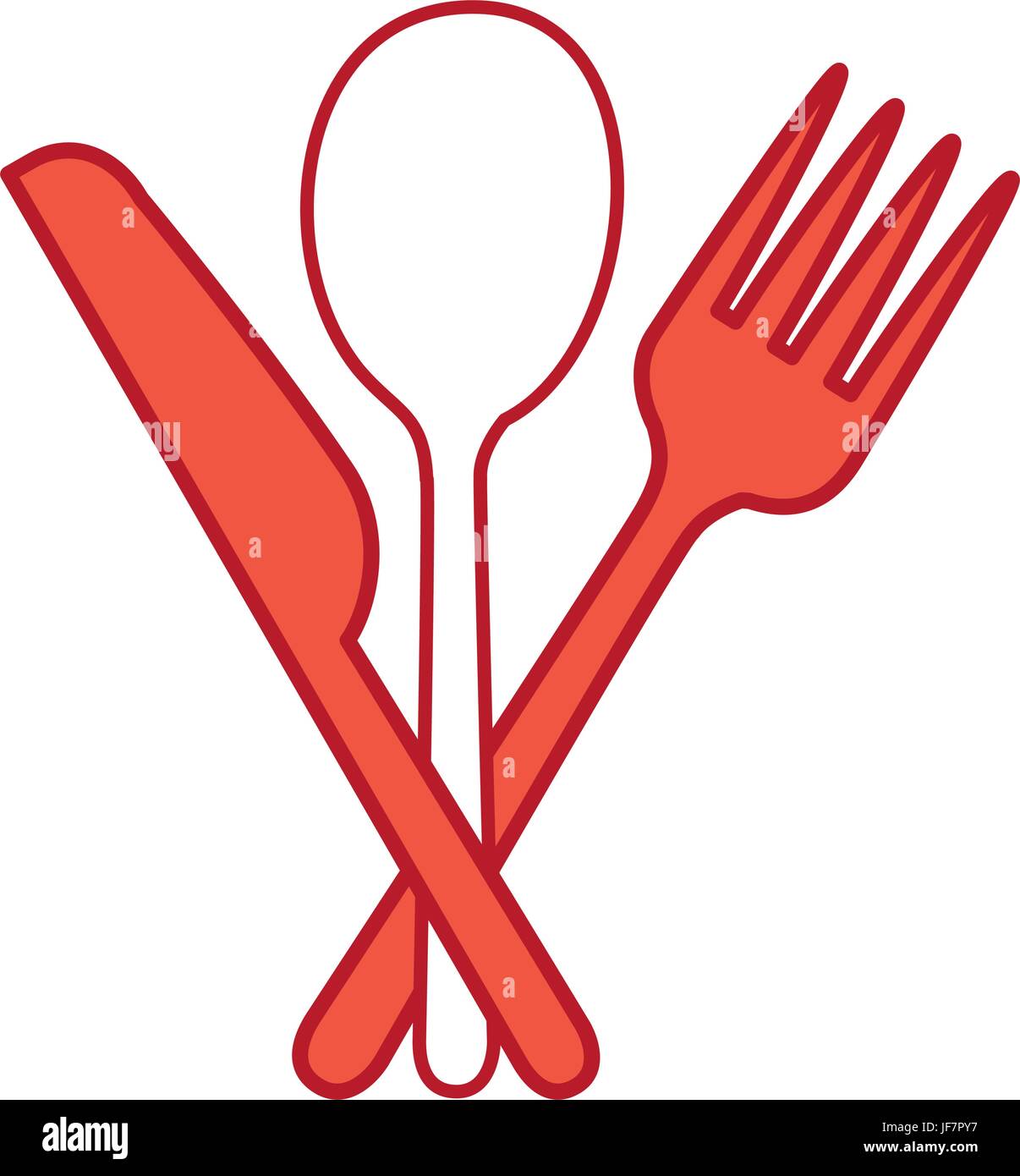 set kitchen cutlery icon Stock Vector Image & Art - Alamy