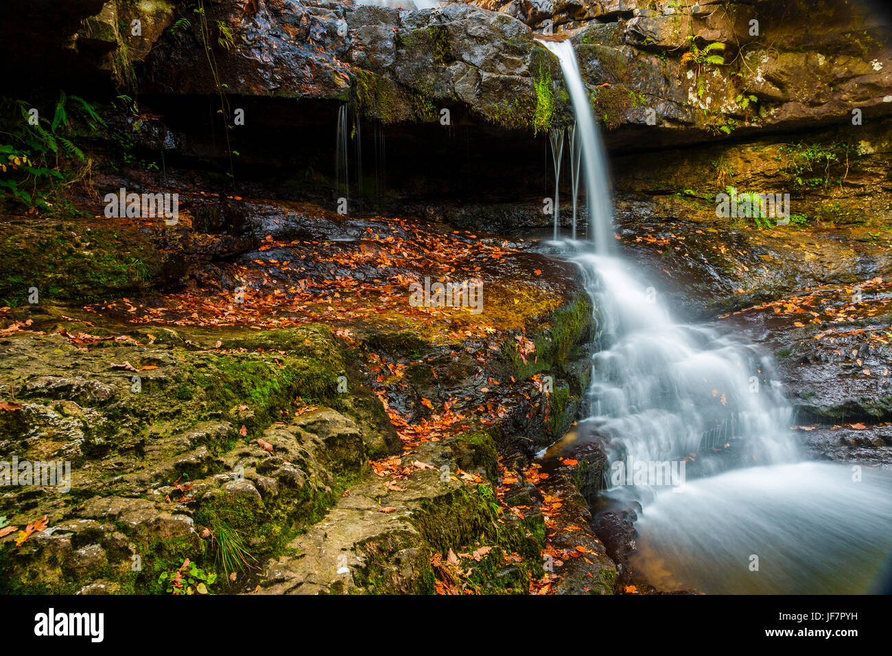 waterfall in a river source Stock Photo - Alamy