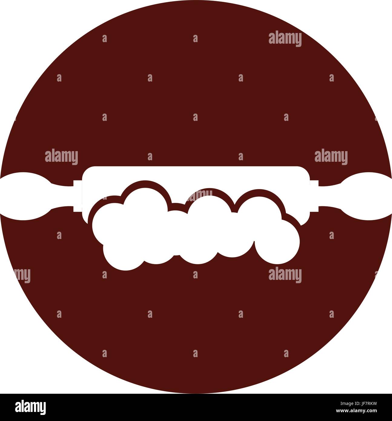 kitchen wooden roller icon Stock Vector Image & Art - Alamy