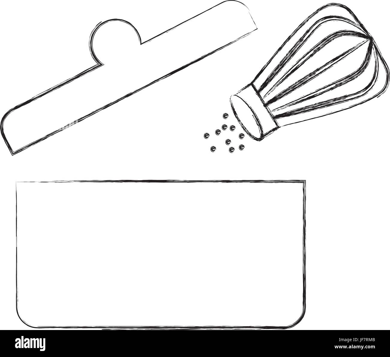 Illustration of salt boiling hi-res stock photography and images - Alamy