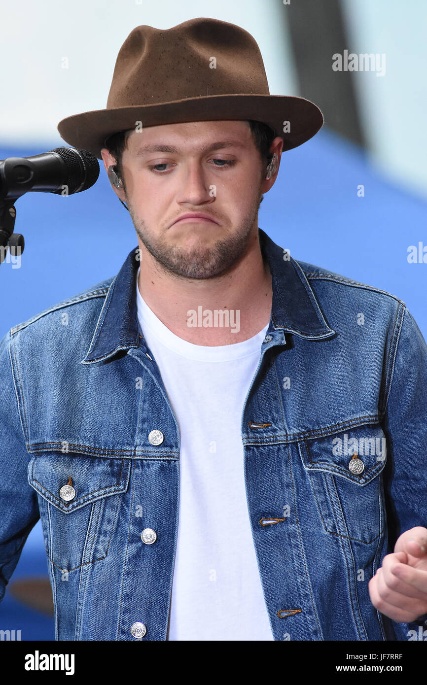 Niall Horan performing live on NBC's 'Today' show as part of their ...