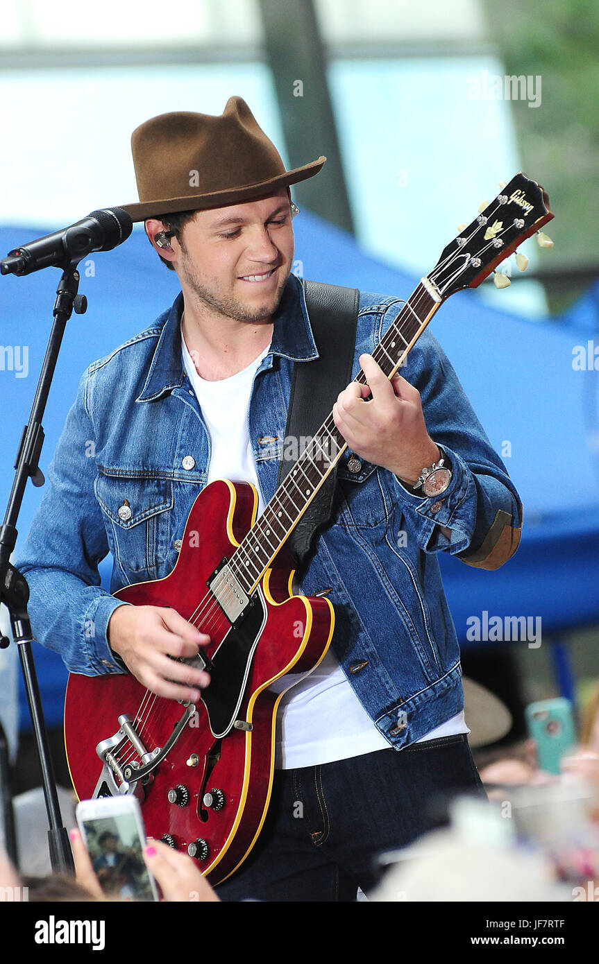 Niall Horan performing live on NBC's 'Today' show as part of their ...