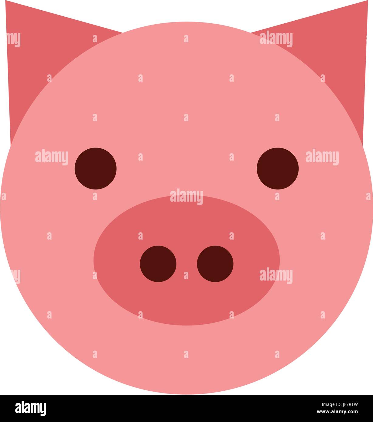 pig head farm icon Stock Vector Image & Art - Alamy