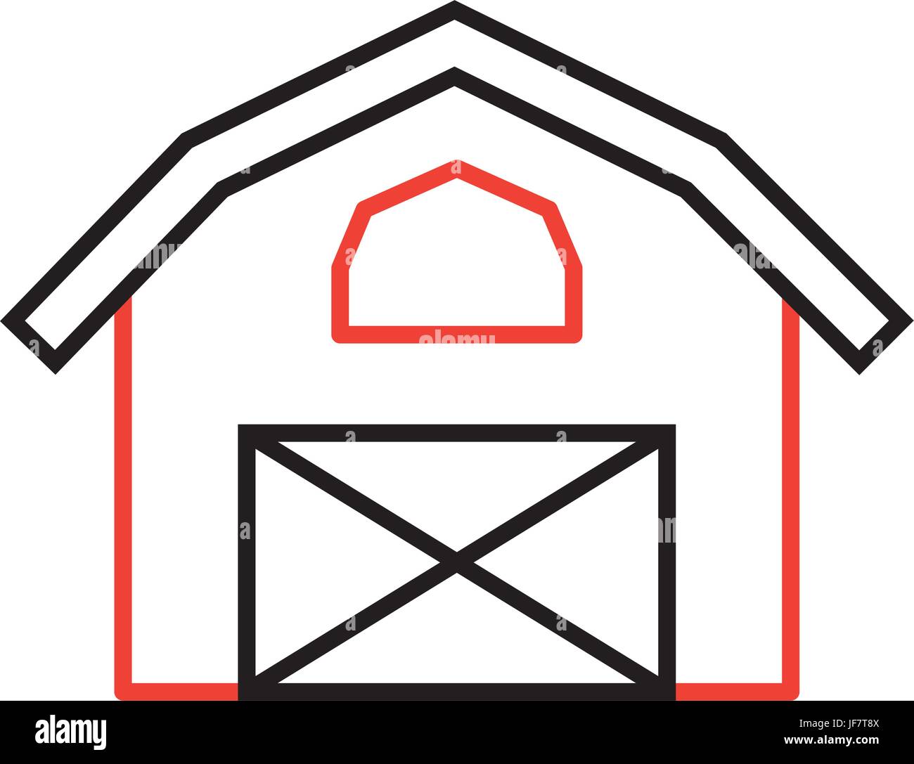 farm stable building icon Stock Vector Image & Art - Alamy