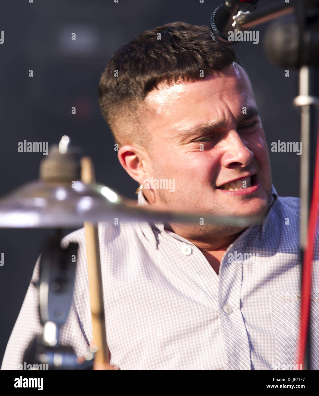 Bearded Theory - Day 2 - Performances Featuring: Slaves Where: Catton ...