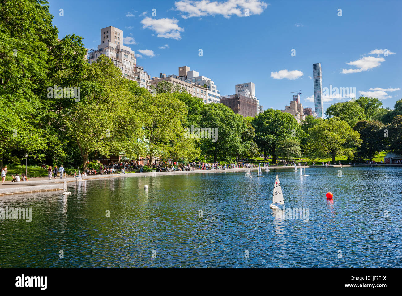 Central park in new york city manhattan united states hi-res stock ...