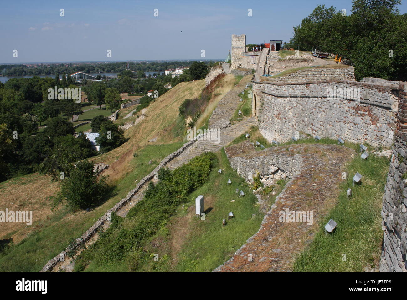 Kalemegdan fort in Belgrade, Serbia Stock Photo - Alamy