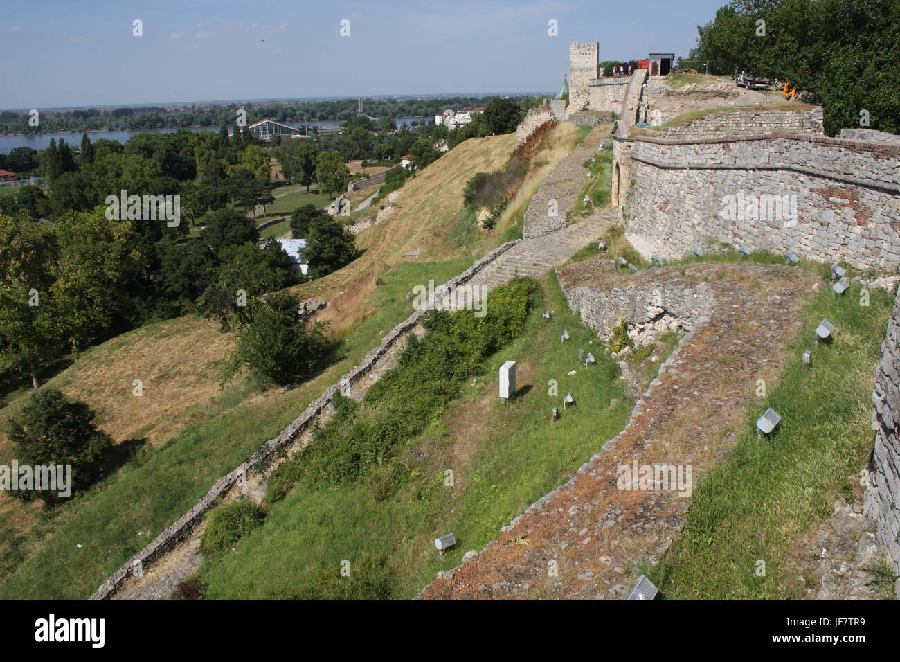 Kalemegdan fort in Belgrade, Serbia Stock Photo - Alamy